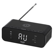 Adler AD 1192B Alarm clock with Wireless Charger