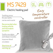 Mesko MS 7429 Electric heating pad - grey color