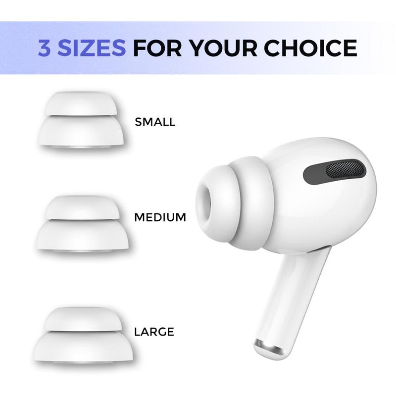 AHASTYLE PT99-2 1 Pair For Apple AirPods Pro 2 / AirPods Pro Silicone ...