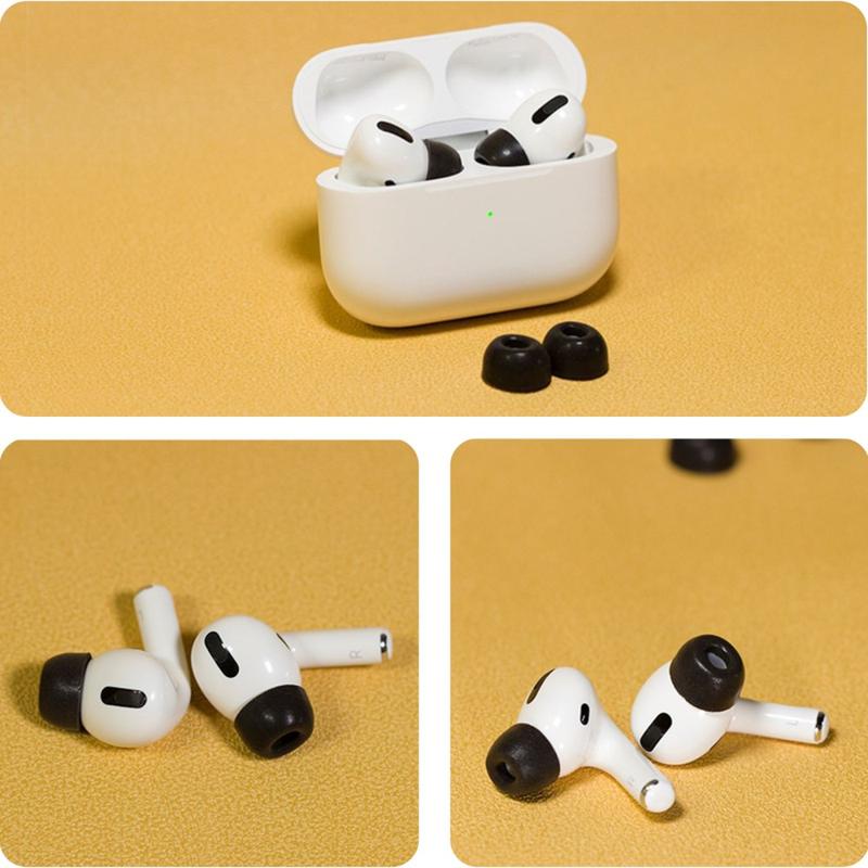 AHASTYLE WG28 1 Pair Earphone Caps for Apple AirPods Pro / Pro 2 Memory ...
