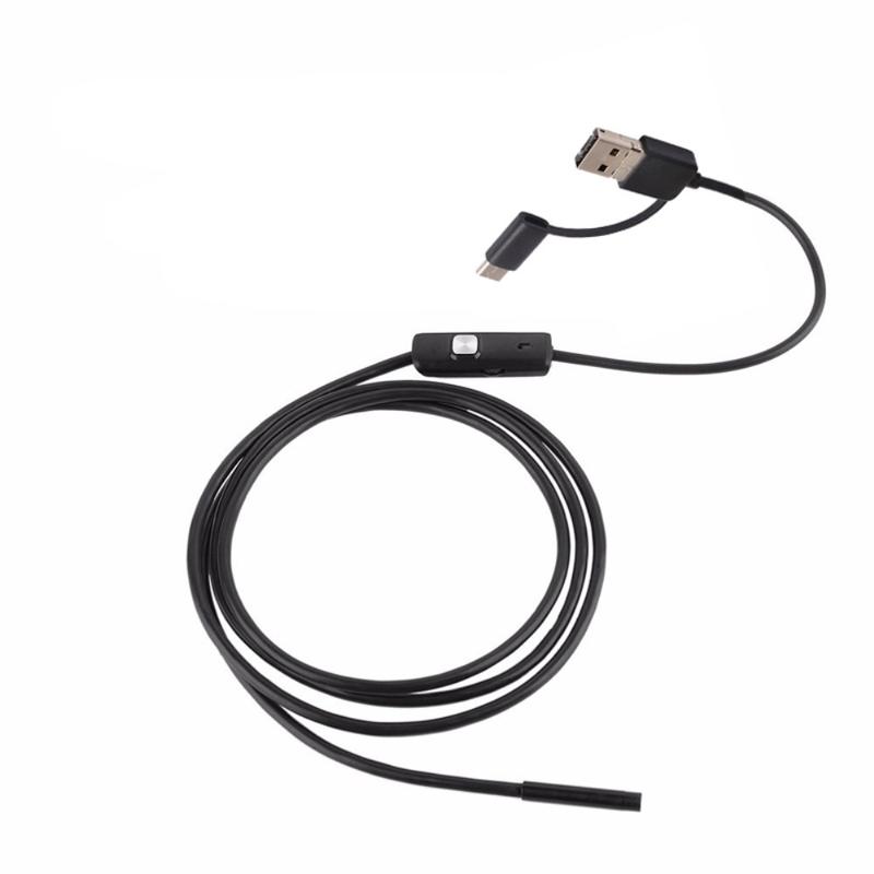 AN100 3-in-1 Endoscope Inspection Camera 8mm Snake Camera with 5M Semi ...