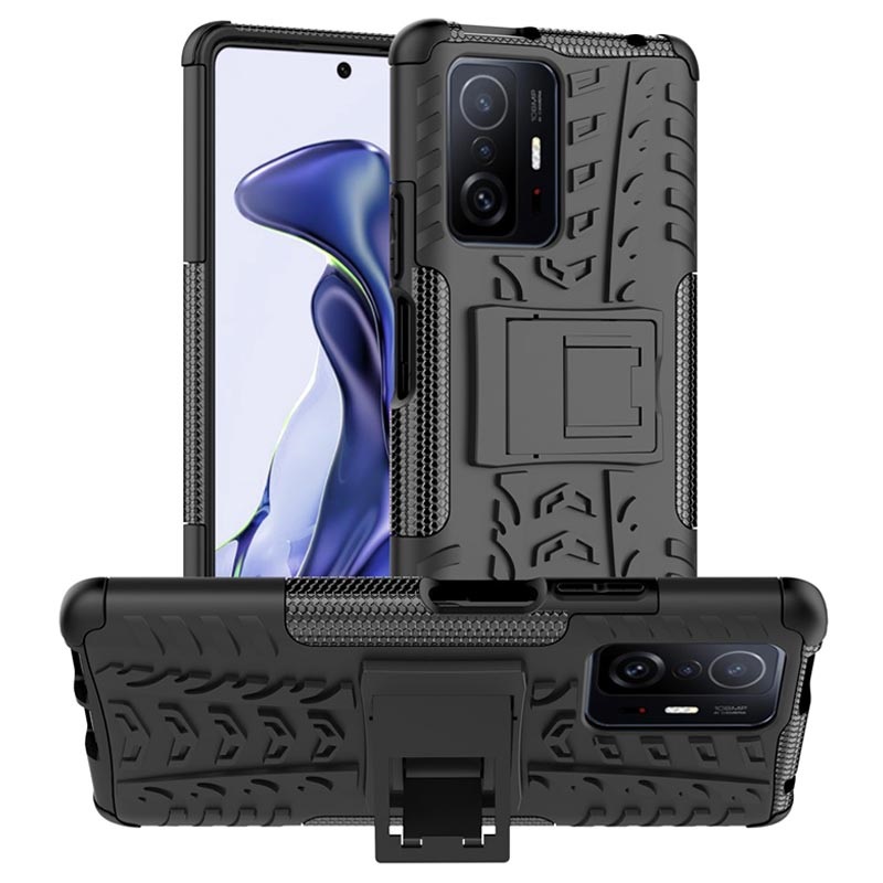 Anti-Slip Xiaomi 11T/11T Pro Hybrid Case with Stand