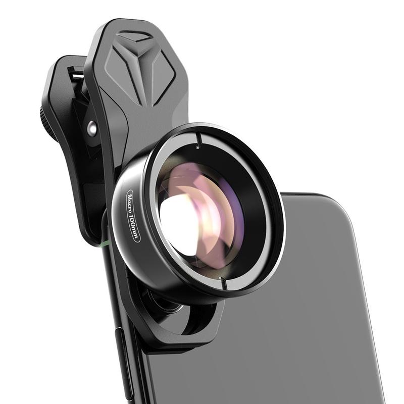 Apexel Universal 100mm 4K Macro Lens - Camera Lens for Smartphones ...