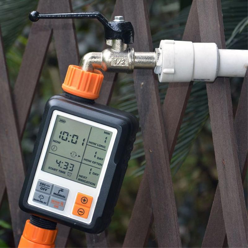 Automatic Garden Irrigation Watering Timer Lawn Tap Hose Sprinkler ...