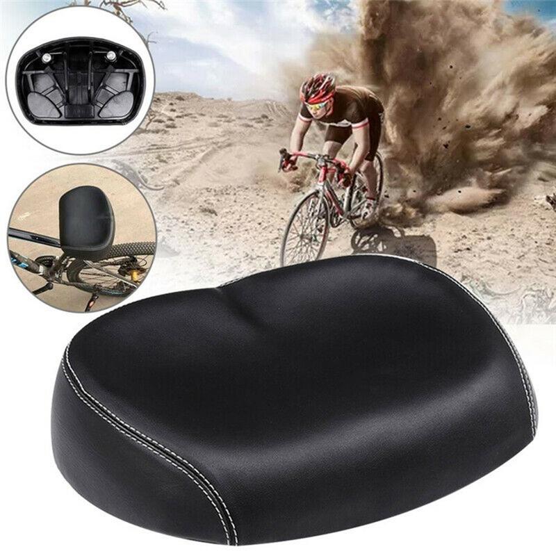 Noseless Replacement Saddle for Bicycle - L - Black