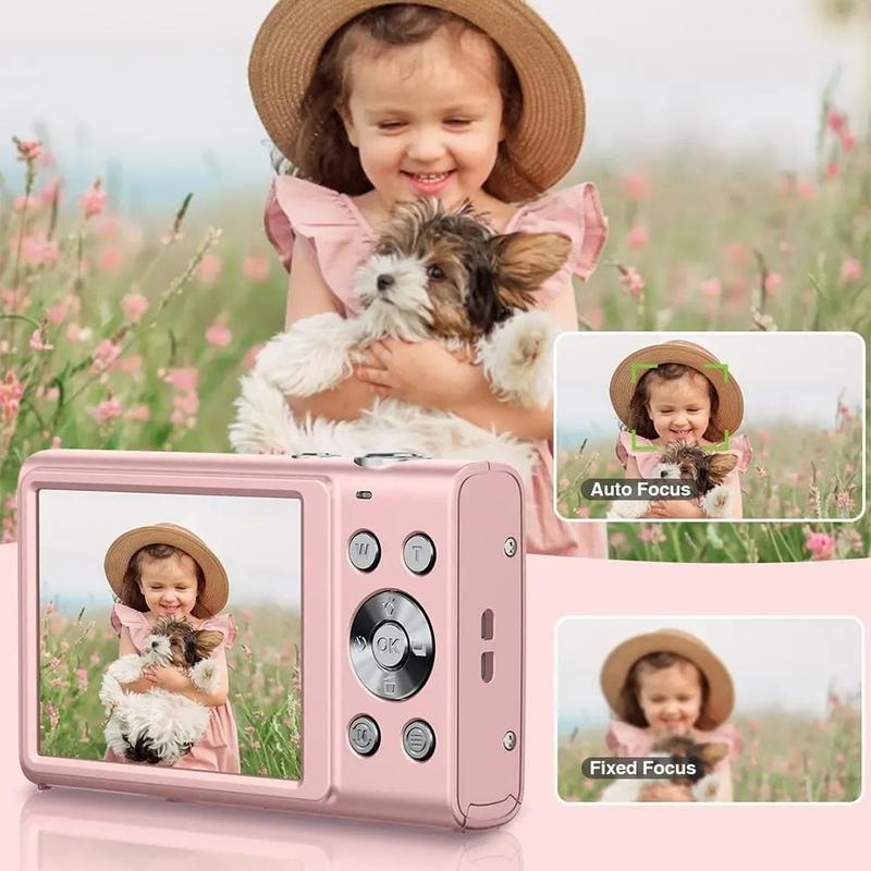 DC402-AF 4K Kids 48MP Digital Camera Auto Focus 16X Digital Zoom ...