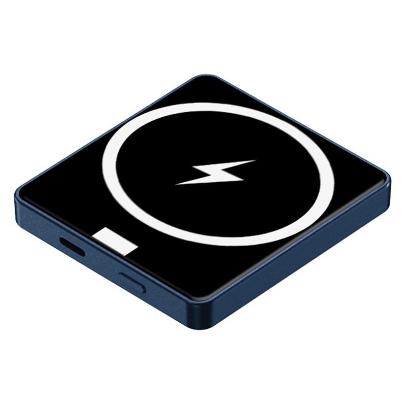E30 5000mAh Magnetic-Absorbed 15W Wireless Charging Power Bank PD + QC ...