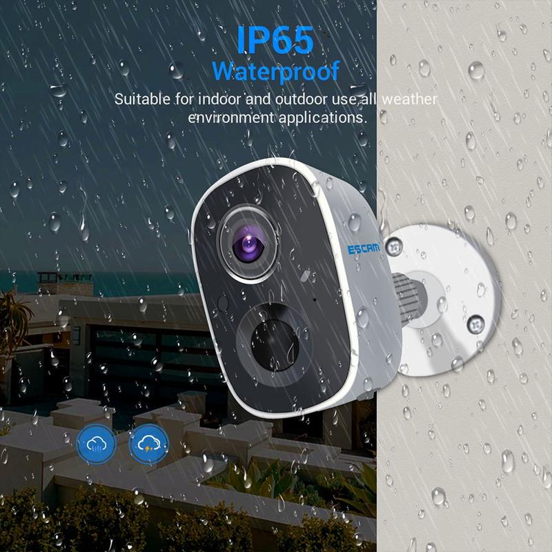 Escam G14 WiFi Waterproof Outdoor Security Camera with Night Vision