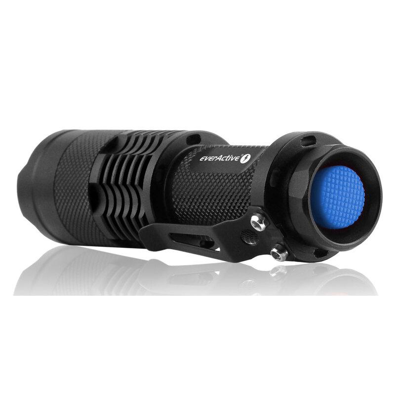 EverActive FL-180 Bullet LED Flashlight w. CREE XP-E2 - 120/200 Lumens