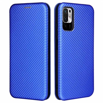 Xiaomi Redmi Note 10 5G Flip Case - Carbon Fiber