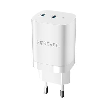 Forever TC-05-35CC 35W GaN Wall Charger - 2xUSB-C, Power Delivery ...