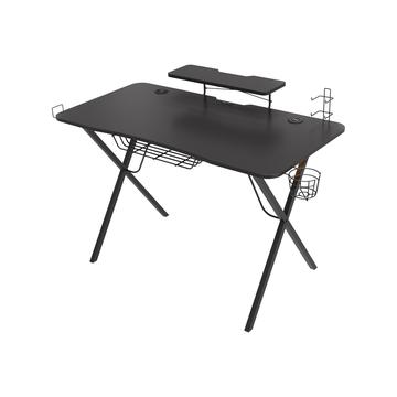 Genesis Holm 300 RGB Gaming Table - Black