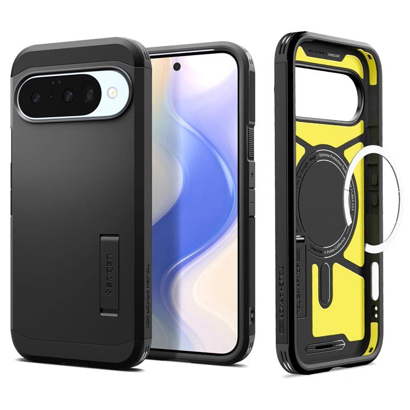 Google Pixel 10/10 Pro Spigen Tough Armor Mag Case - Black