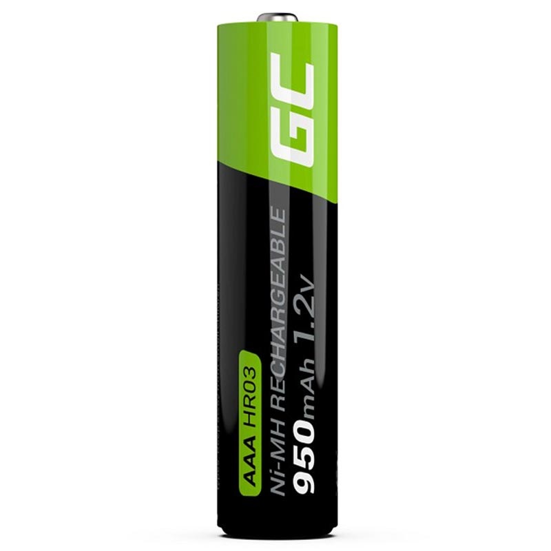 Green Cell HR03 Rechargeable AAA Batteries - 950mAh - 1x4