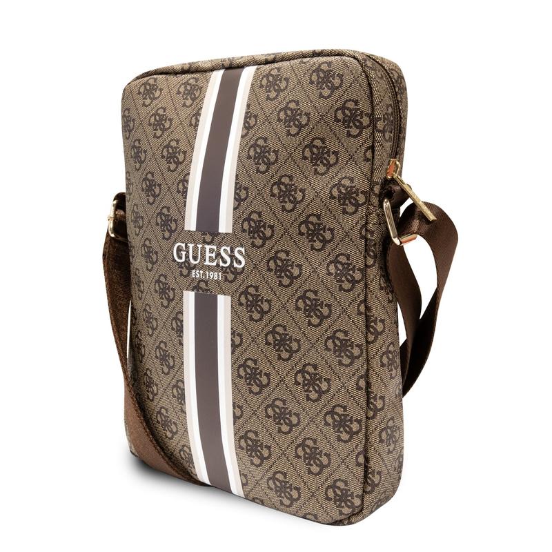 Guess 4G Printed Stripes Universal Tablet Bag - 10