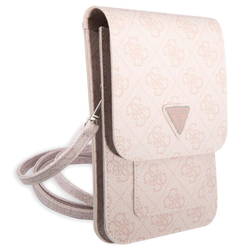 Guess 4G Triangle Logo Smartphone Shoulder Bag