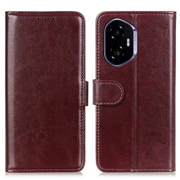 Honor 400 Wallet Case with Stand - Brown
