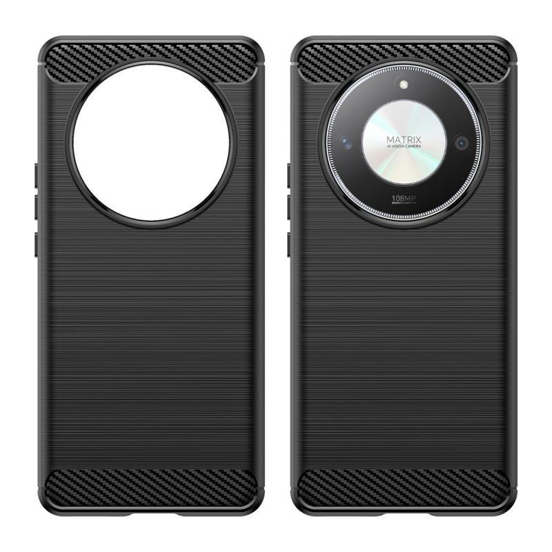 Honor X9b Brushed TPU Case - Carbon Fiber