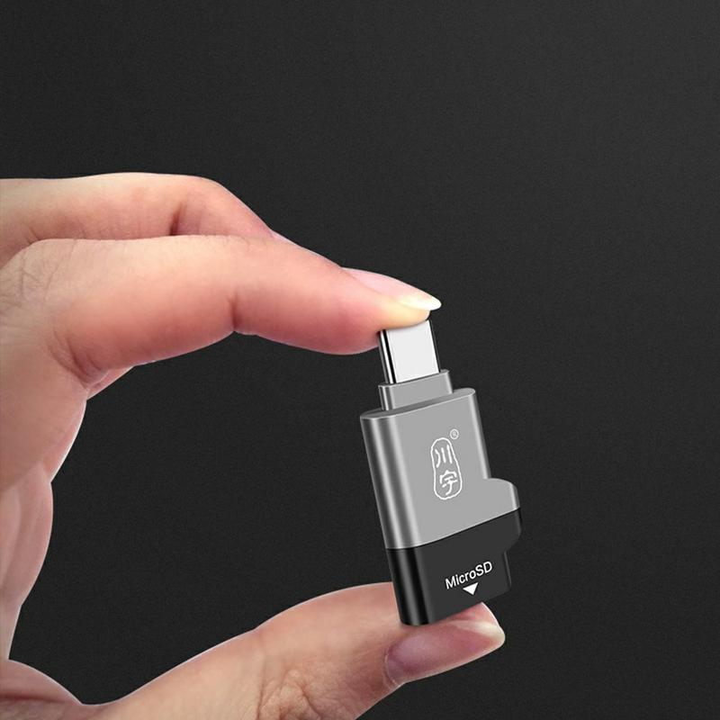 KAWAU C356 Type-C MicroSD TF Card Reader with USB 3.0 Super Speed ...