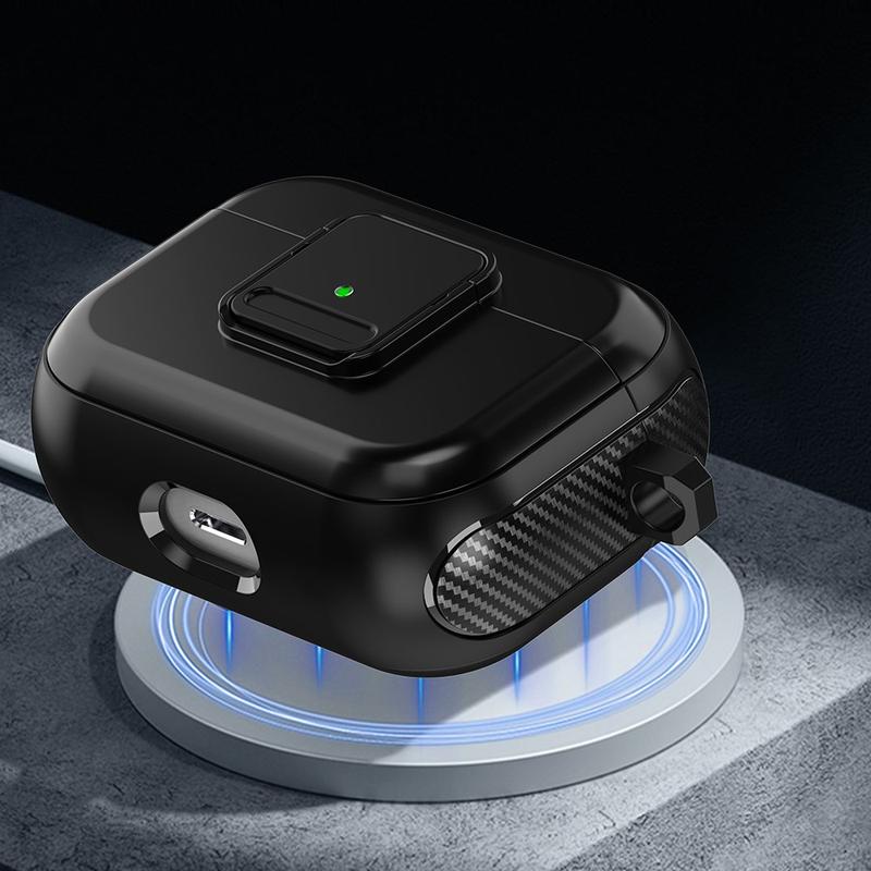 Magnetic Case for Apple AirPods Pro , Buckle Design Bluetooth Earphone ...