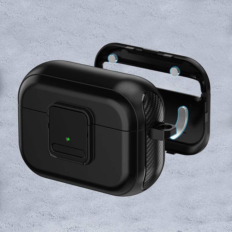 Magnetic Case for Apple AirPods Pro , Buckle Design Bluetooth Earphone ...