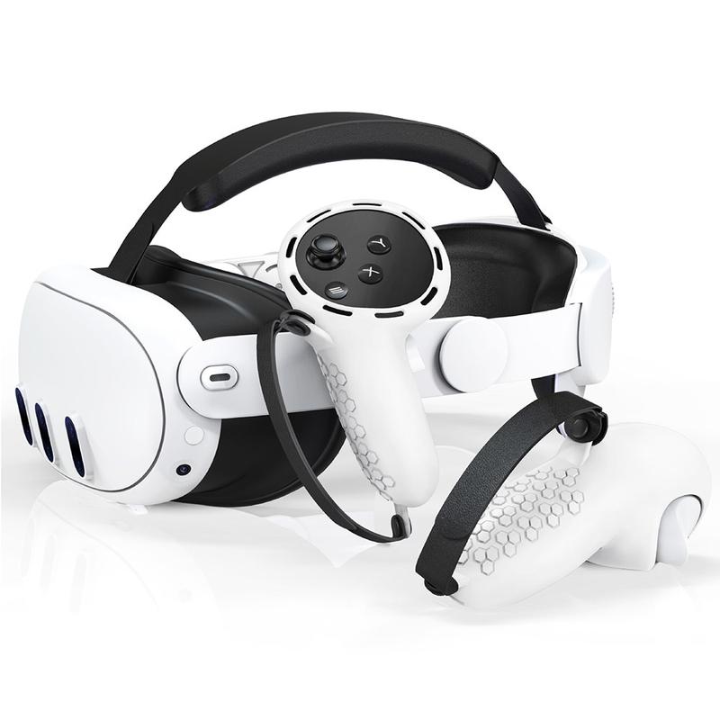Meta Quest 3 Controller Anti-Drop Silicone Covers - White