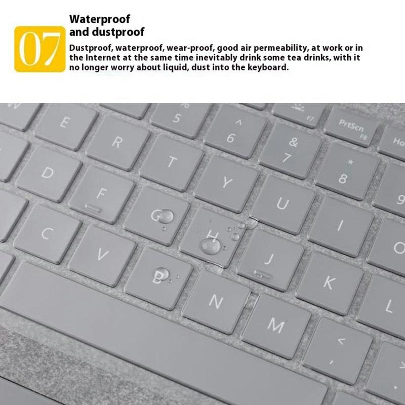Microsoft Surface Laptop 7 Ultra-Thin TPU Keyboard Cover - Transparent