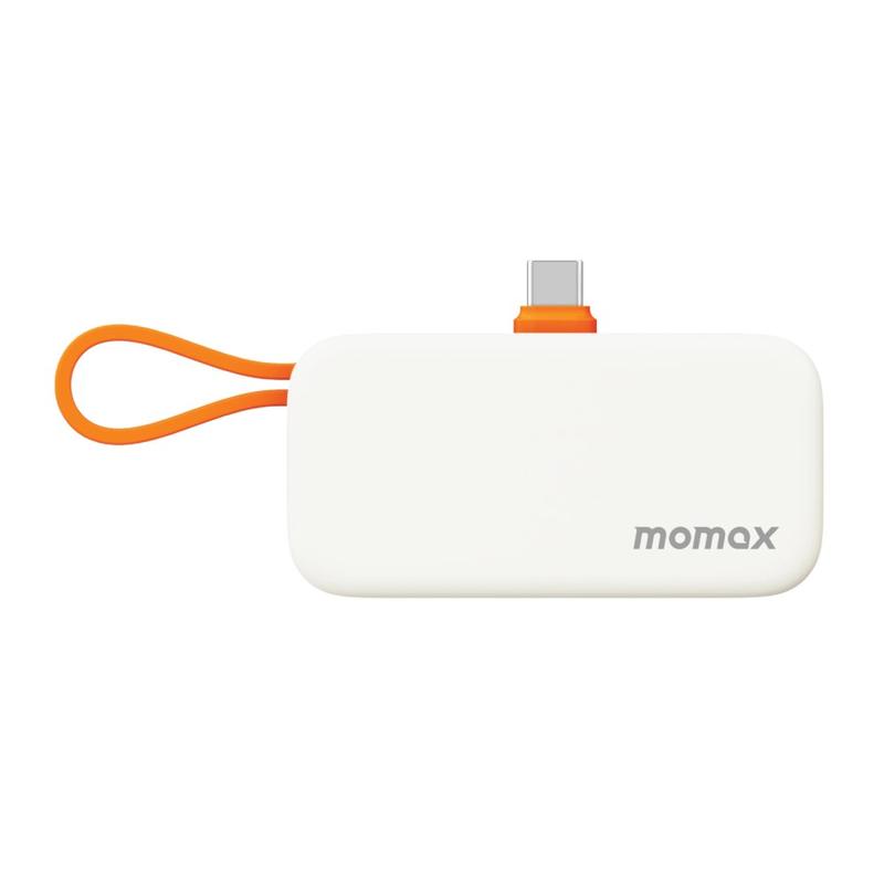 Momax 1-Power Mini Pop Art USB-C Power Bank 5000mAh - Orange