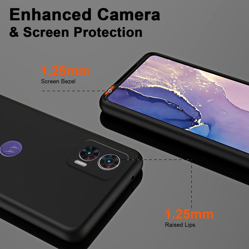 Motorola Edge 30 Neo Liquid Silicone Case - Black