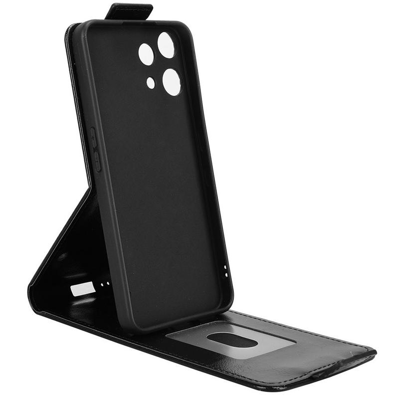 Nothing Phone (3a) Lite Vertical Flip Case with Stand - Black