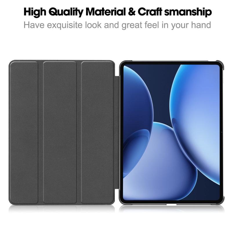 OnePlus Pad 2 Pro/Pad 3/Oppo Pad 4 Pro Tri-Fold Series Smart Folio Case ...