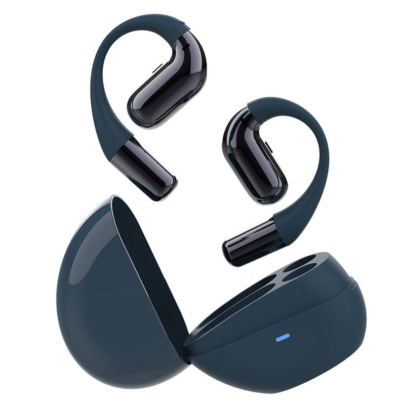 Open-Ear Bluetooth Headphones with Noise Reduction F15 - Blue
