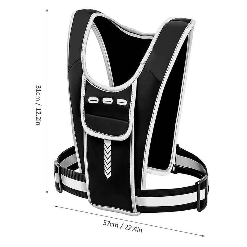 Outdoor Sports Chest Bag Tactical Chest Bag Reflective Vest Workout ...