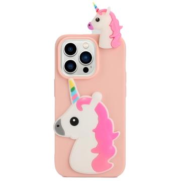 3D Cartoon iPhone 14 Pro Max TPU Case