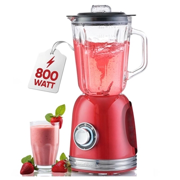 ProfiCook PC-UM 1195 Vintage Blender - 800W - Red
