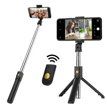 SELFIESHOW K07 3-in-1 Bluetooth Selfie Stick, Tripod & Remote Control ...