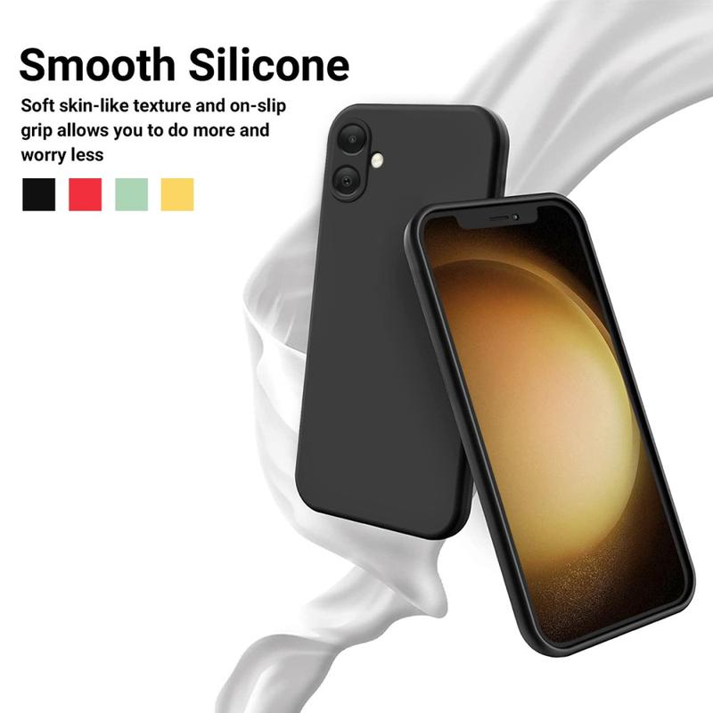 Samsung Galaxy A05 Liquid Silicone Case - Black
