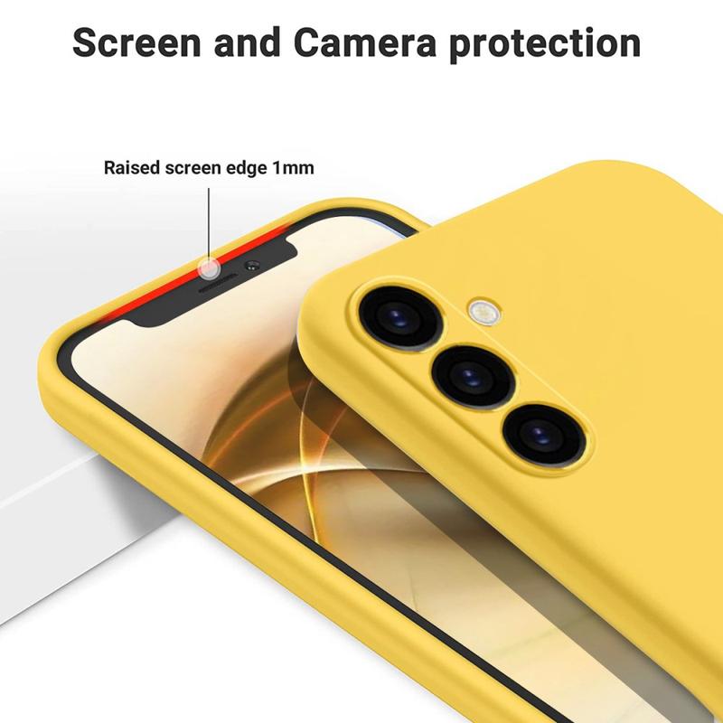 Samsung Galaxy A05s Liquid Silicone Case - Yellow