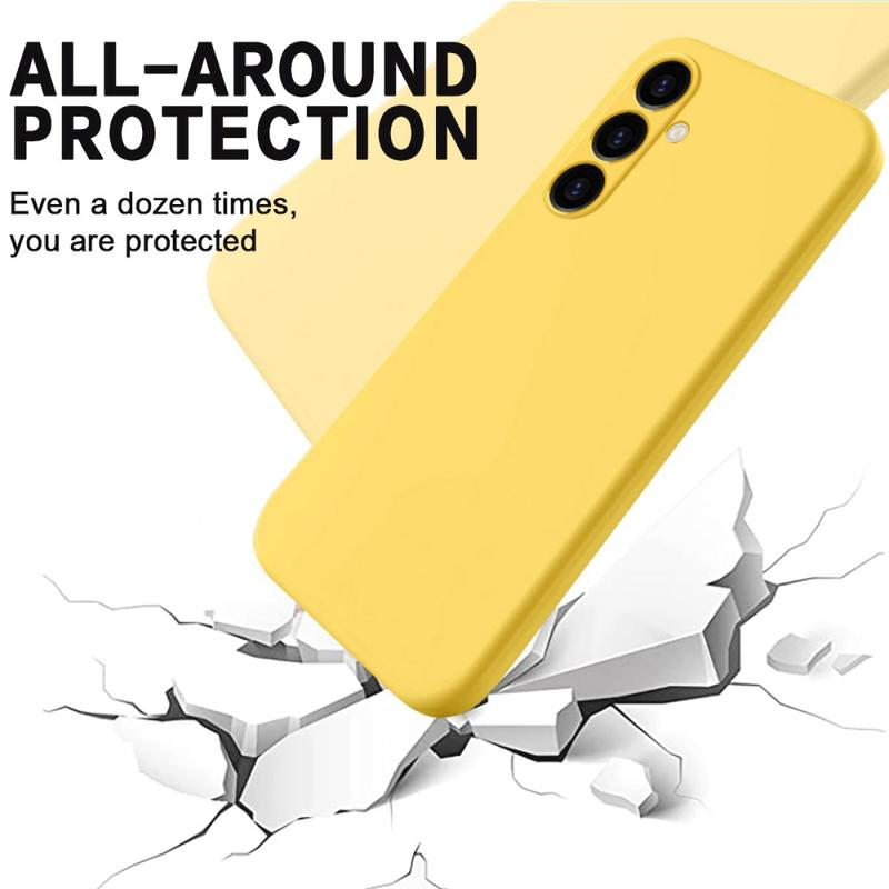 Samsung Galaxy A05s Liquid Silicone Case - Yellow