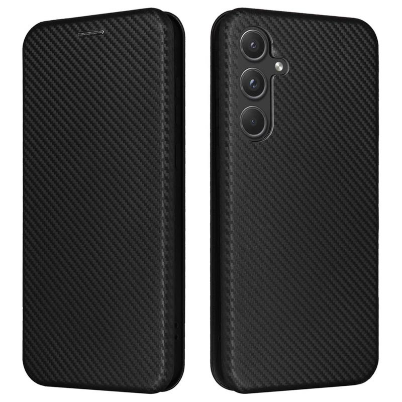 Samsung Galaxy A35 Flip Case - Carbon Fiber