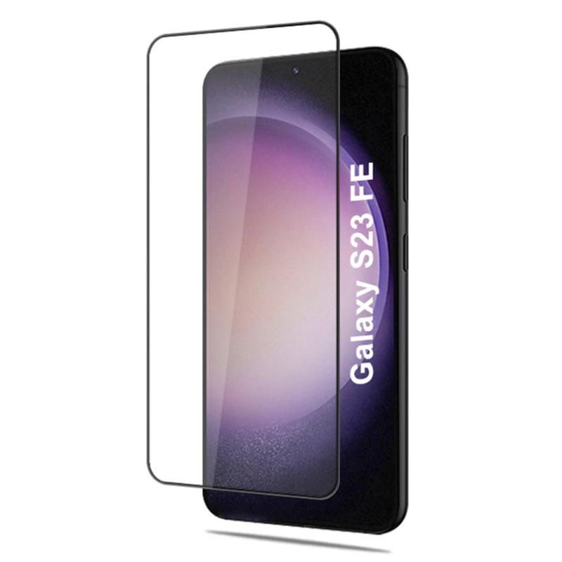 Samsung Galaxy S23 FE Mocolo Full Size Screen Protector - 9H - Black Edge