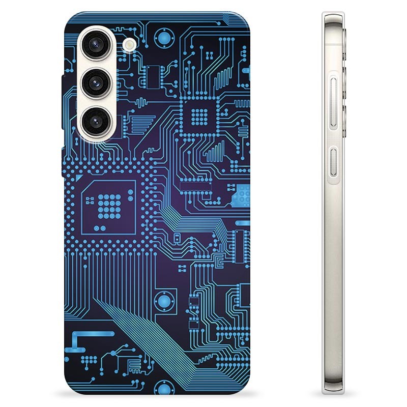 Samsung Galaxy S23+ 5G TPU Case - Circuit Board