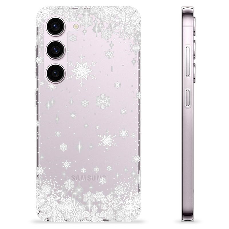 Samsung Galaxy S23 5G TPU Case - Snowflakes