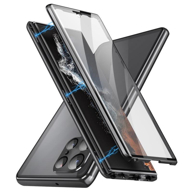 Samsung Galaxy S24 Ultra Magnetic Case with Tempered Glass