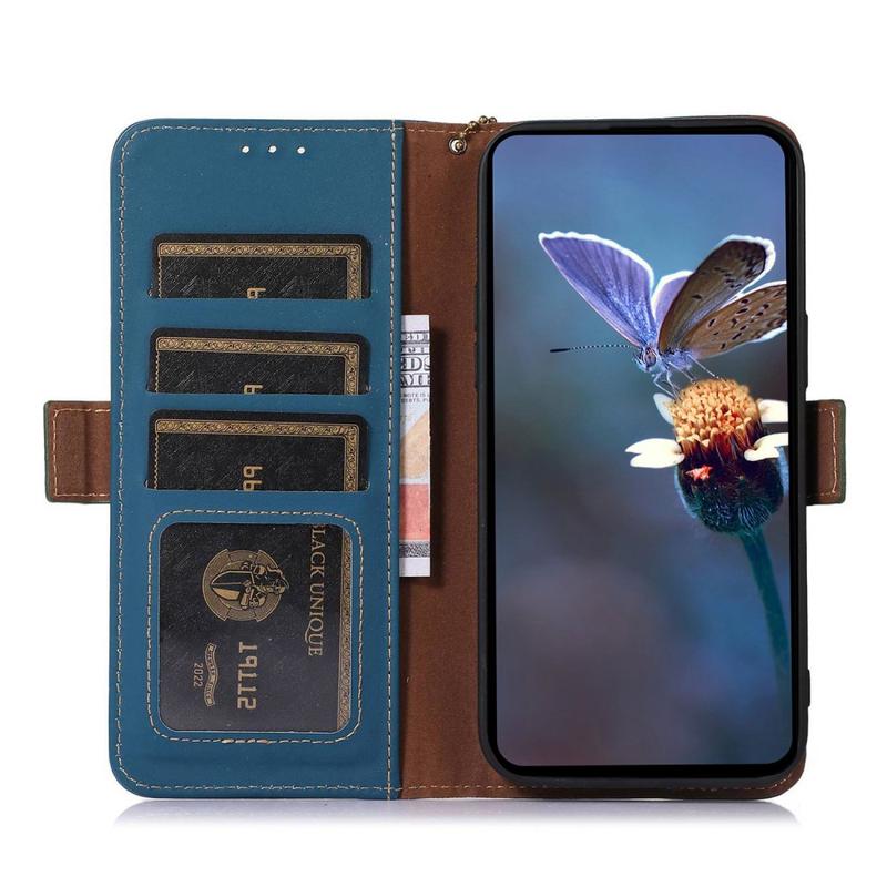 Samsung Galaxy S24 Wallet Leather Case with RFID - Blue Samsung Galaxy S24 Wallet Leather Case with RFID - Blue