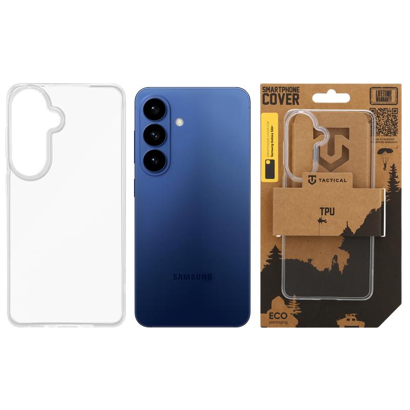 Samsung Galaxy S26+ Tactical TPU Case - Transparent