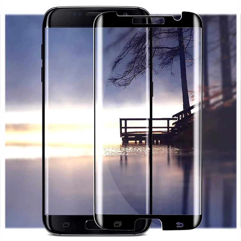 Samsung Galaxy S7 Edge Focusestech Curved Tempered Glass Screen