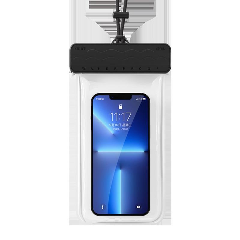 Sliding Mechanism Smartphone Waterproof Case - 7.2 - Blue