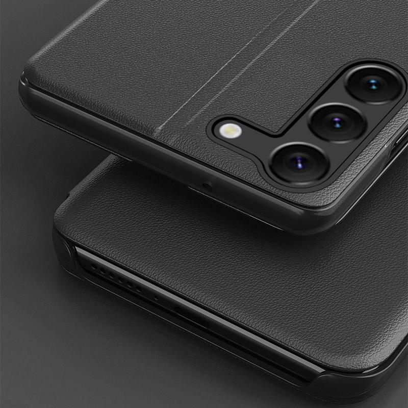 Samsung Galaxy S23 5G Smart Clear View Flip Case - Green