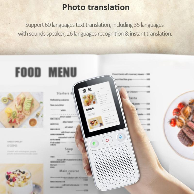 T10 PRO Smart Voice Translator Real-Time Translator with 14 Languages ...